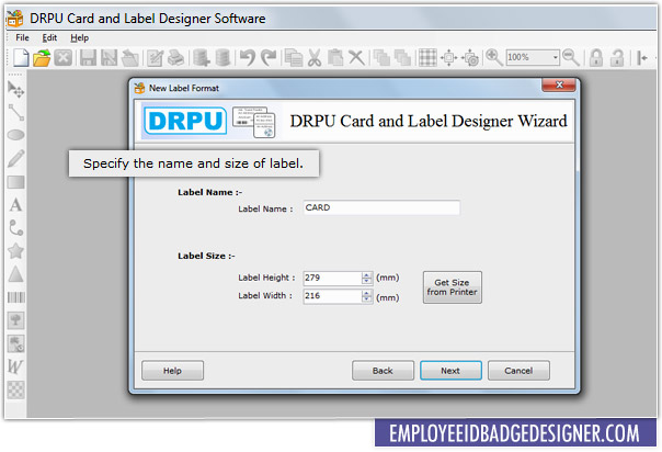 Card and Label Designing Software screenshots for how to create cards