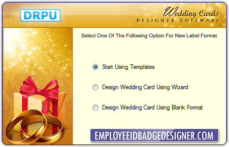 Wedding Card Designing Software create colorful marriage invitation card